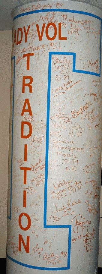 TENNESSEEE LADY VOLS: The LADY VOLS LOCKER ROOM